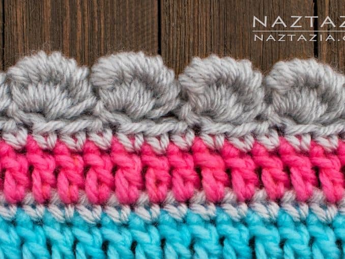 How to Crochet the Bead Stitch - Naztazia