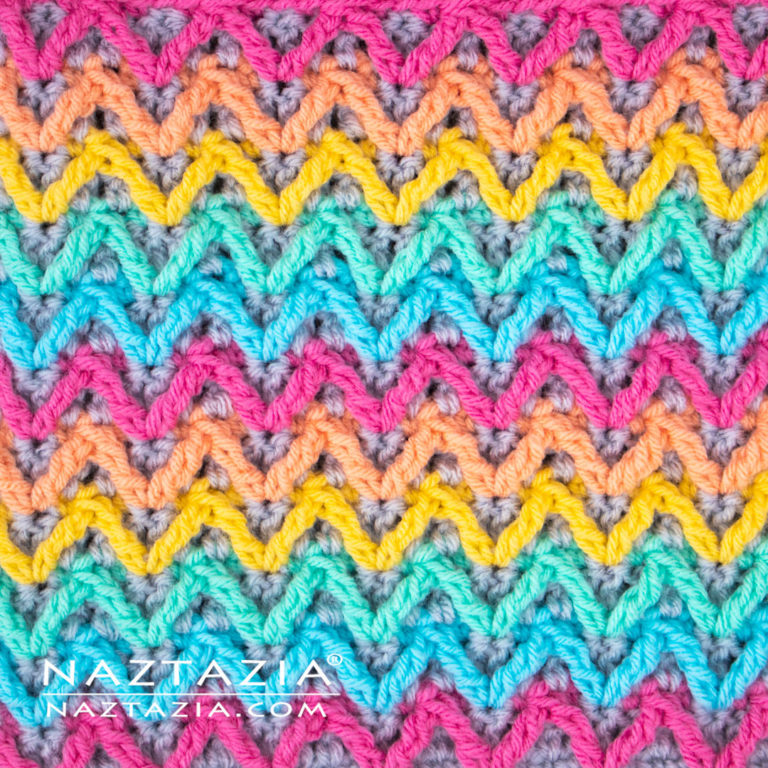 Arrow Stitch Crochet - Naztazia