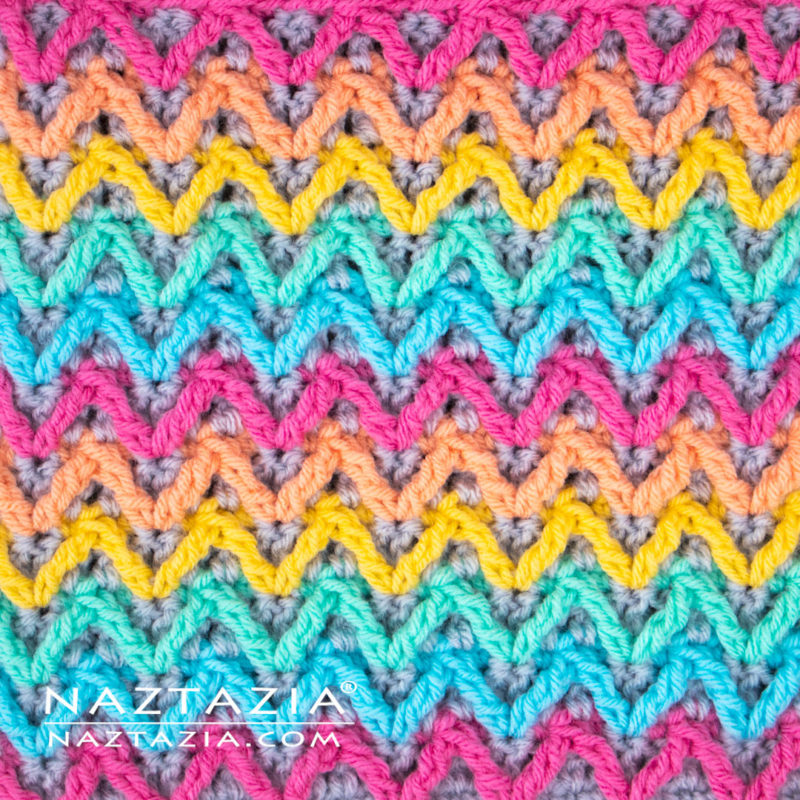 Arrow Stitch Crochet - Naztazia
