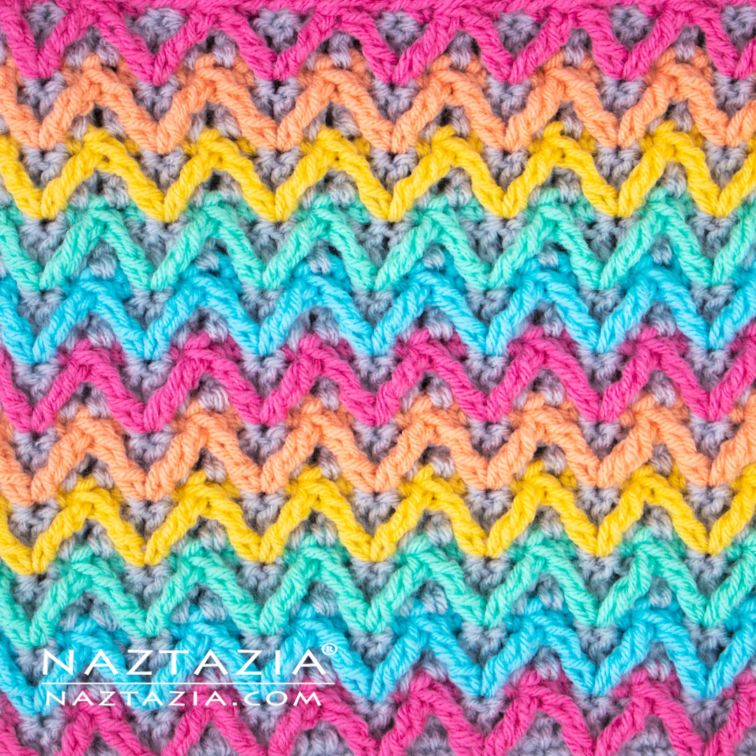 Arrow Stitch Crochet - Naztazia