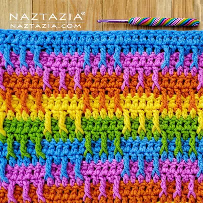 Crochet Extended Block Stitch - Naztazia