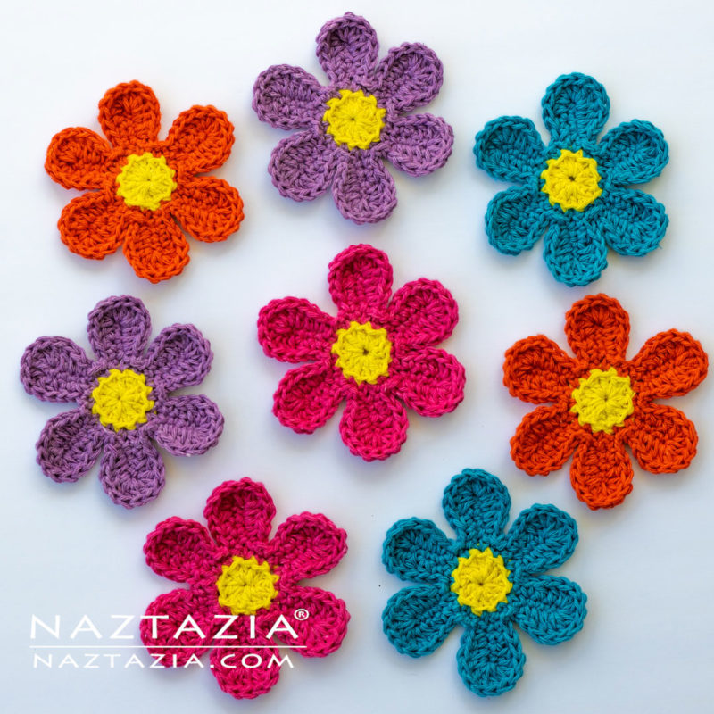 Crochet Flower Power Blossom - Naztazia