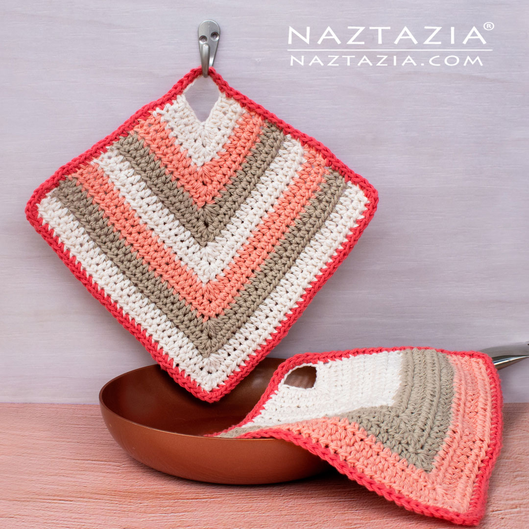 Crochet Mitered Square Cloth - Naztazia