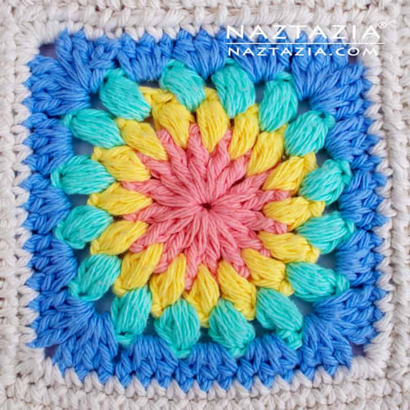 Crochet Granny Square Bag - Naztazia