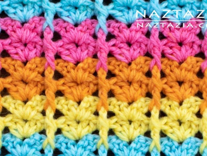 Wavy Shell Stitch Border Edging - Naztazia