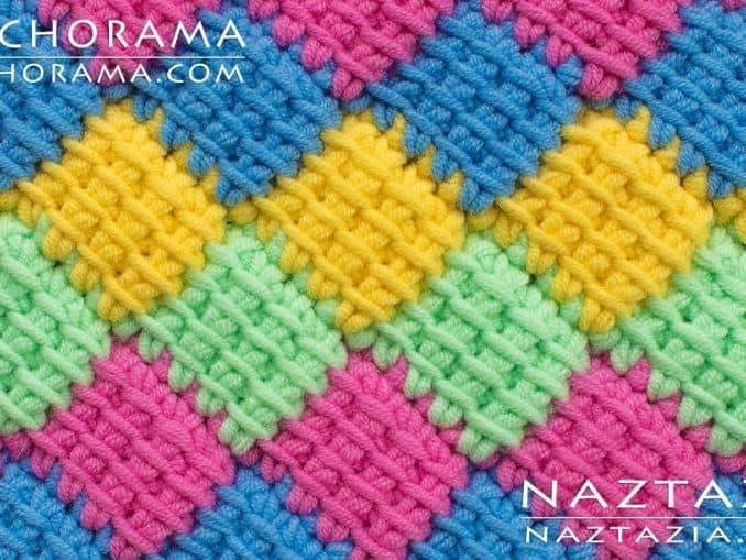 Wavy Shell Stitch Border Edging - Naztazia