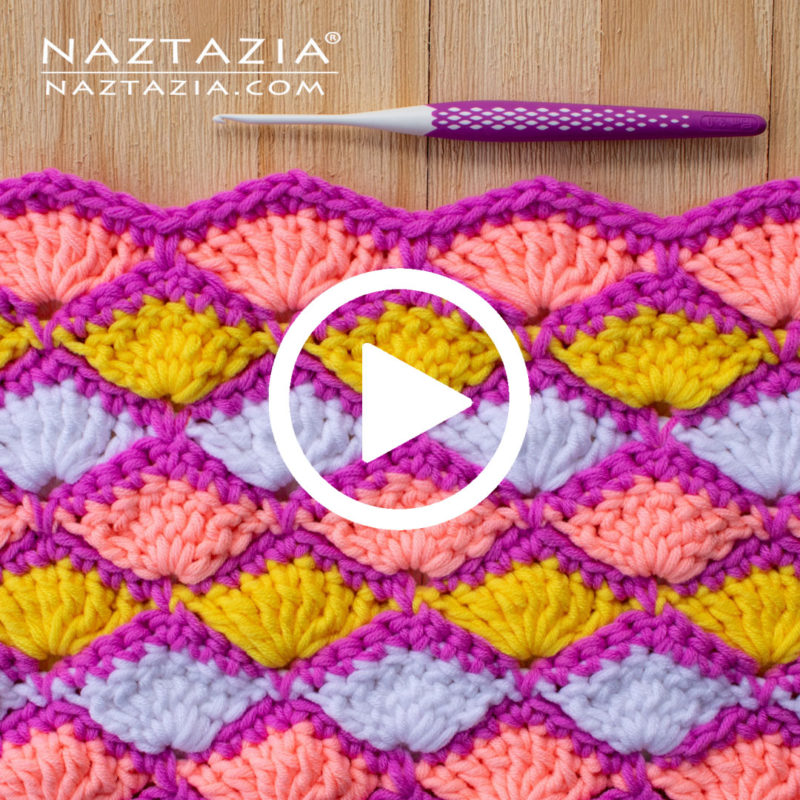 Crochet Shell Scales - Naztazia