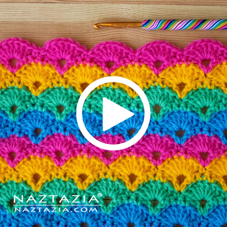 Shell Stitch Crochet - Naztazia
