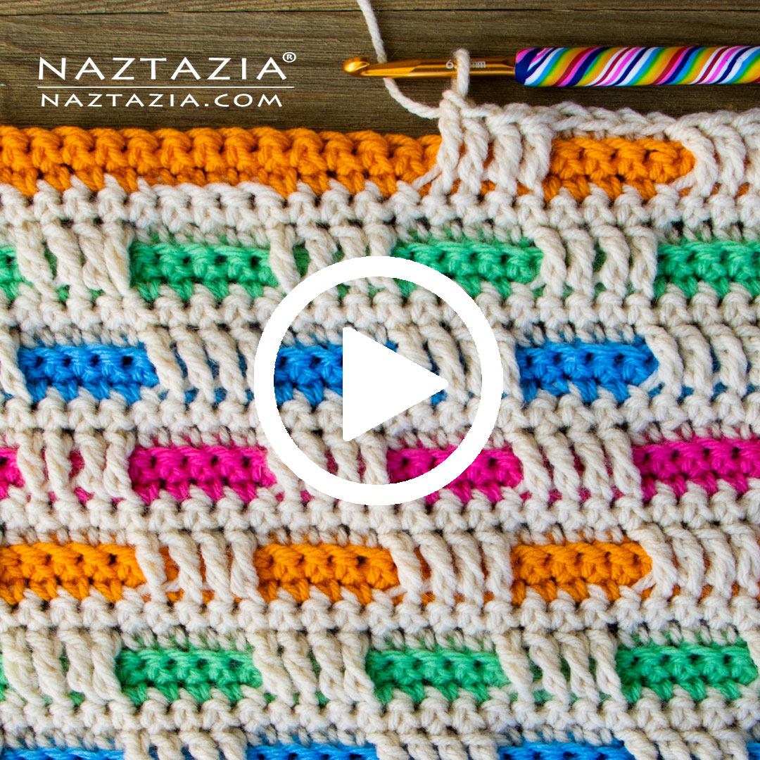 Crochet Ribbon Stitch - Naztazia