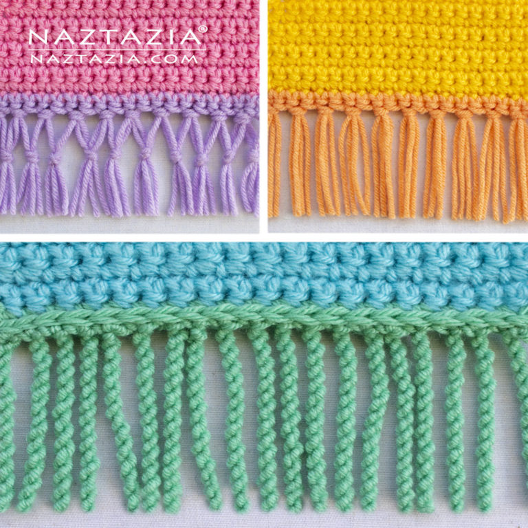 How to Add and Make Fringe - Naztazia