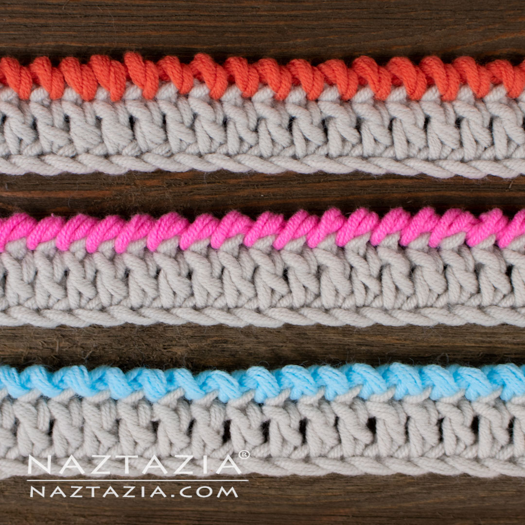 Reverse Single Crochet Edging and More - Naztazia