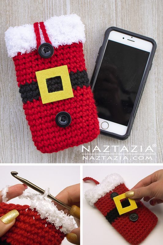 Santa Cell Phone Case - Naztazia
