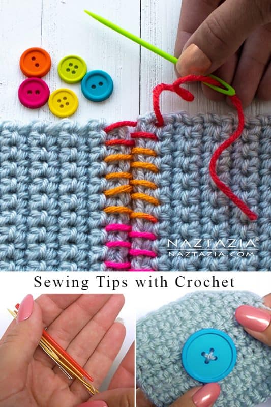 Sewing Tips with Crochet - Naztazia